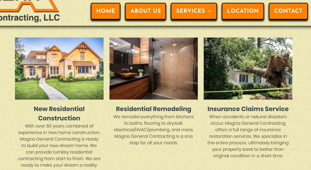 Nine Essential Features for Any Construction Website Design