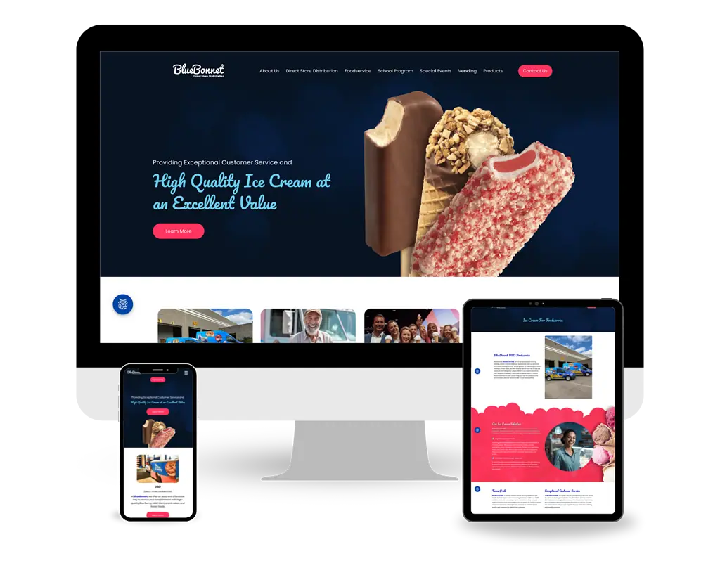 WordPress Website Design Case Study - BlueBonnet DSD, Inc.