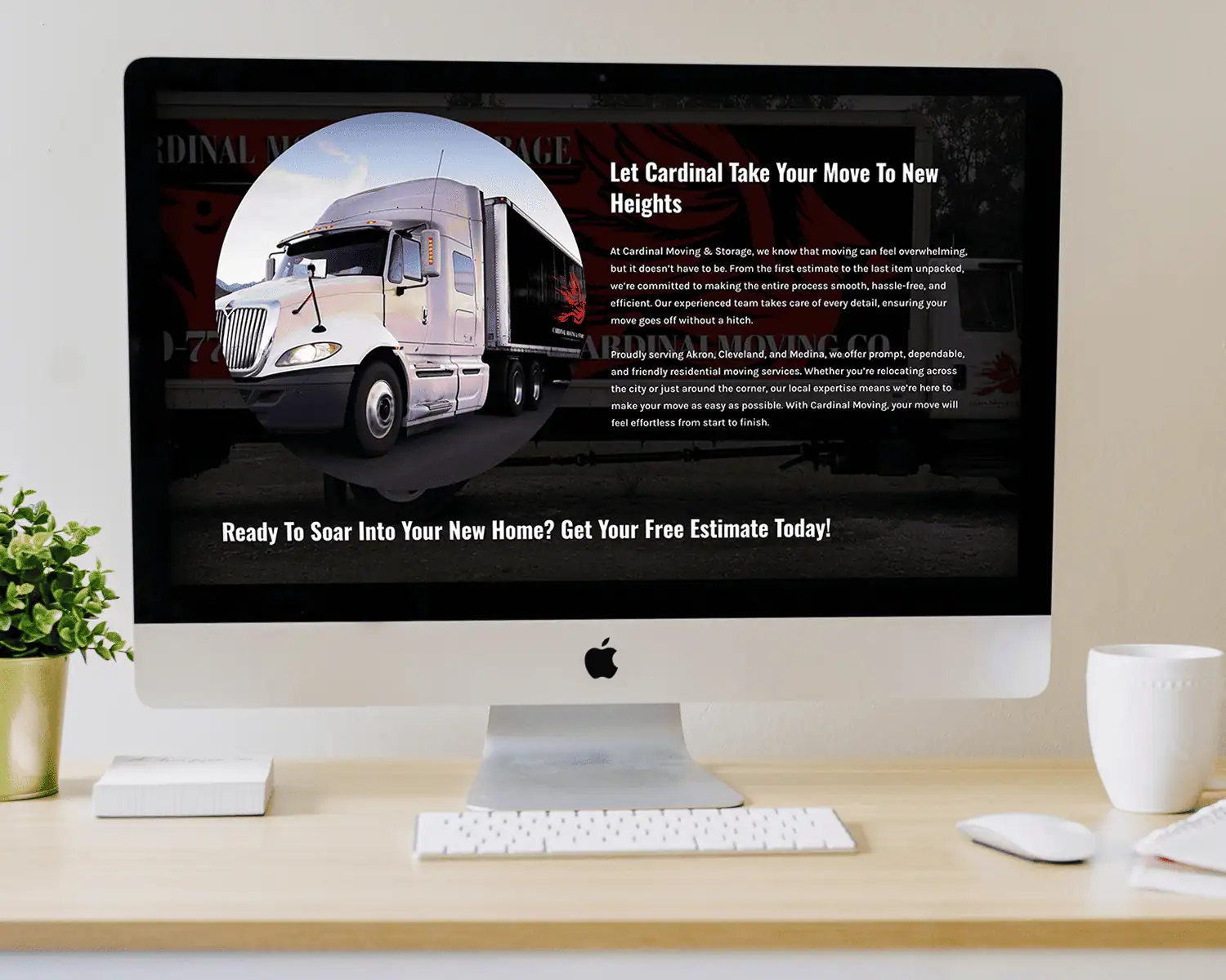 Cardinal Moving Case Study | Global Spex Internet Marketing